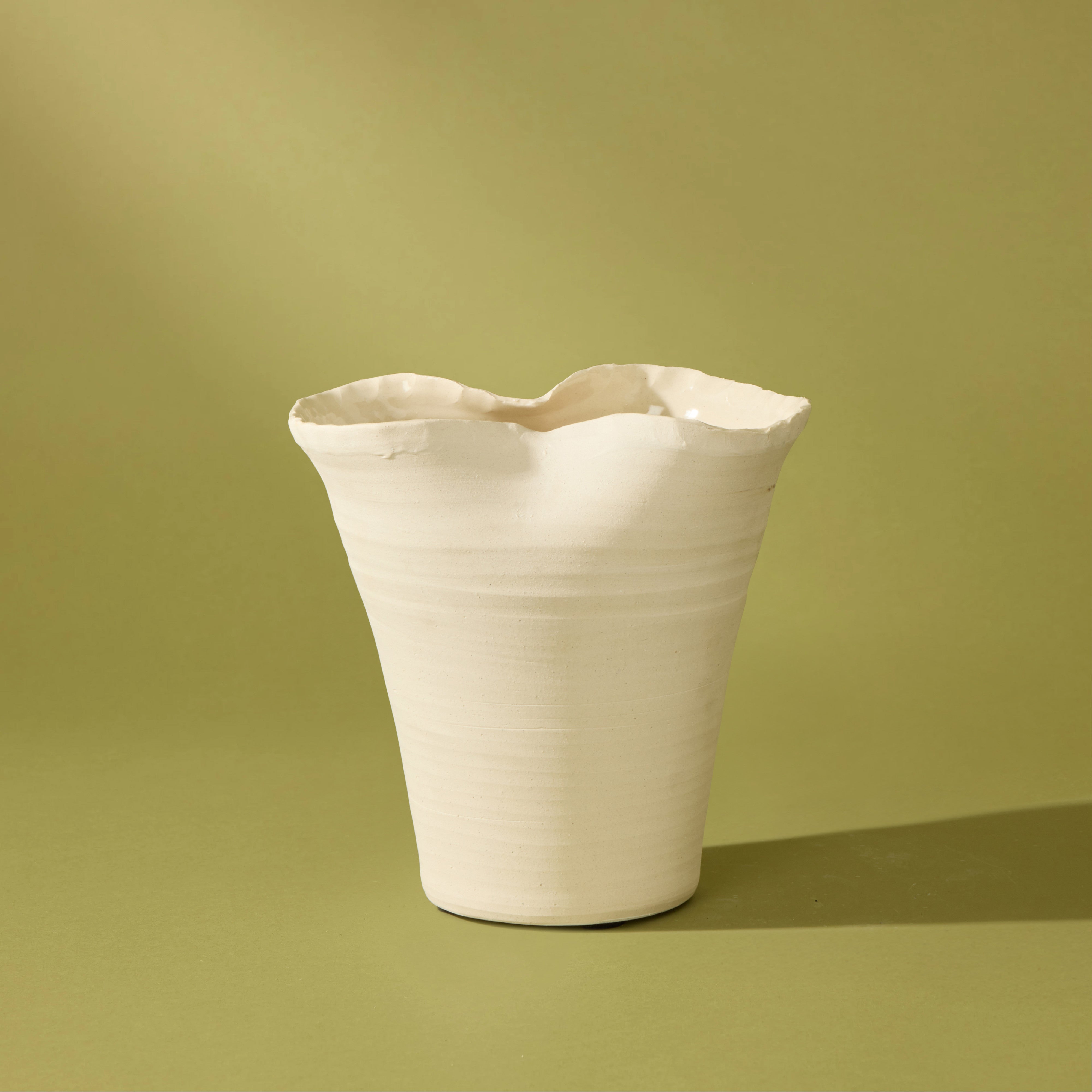 Artificial Tulle Vessel | Cream - 30cm | Rogue – Rogue Home